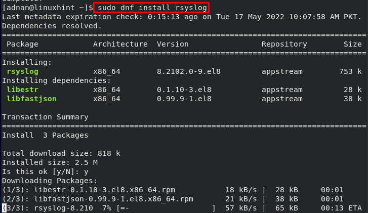 آموزش نصب و راه اندازی سرور Syslog در CentOS 8 - ایرانیکا سرور