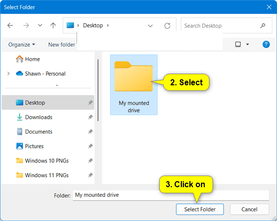 آموزش mount کردن درایو بعنوان فولدر در ویندوز 11 - ایرانیکا سرور