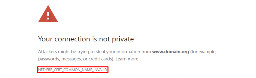 آموزش رفع ارور ERR_CERT_AUTHORITY_INVALID - ایرانیکا سرور