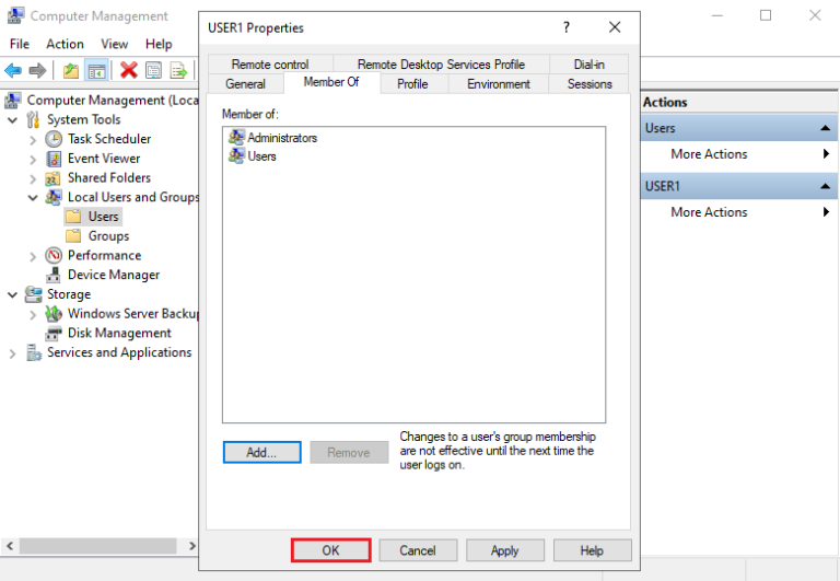 آموزش ساخت کاربر local یا محلی در ویندوز سرور 2022 - ایرانیکا سرور