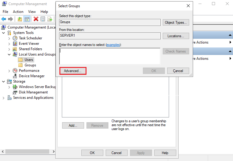 آموزش ساخت کاربر local یا محلی در ویندوز سرور 2022 - ایرانیکا سرور