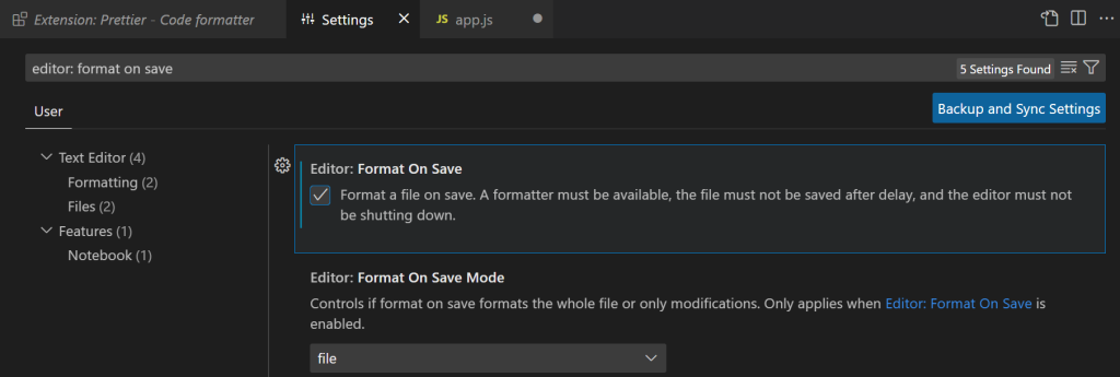 آموزش فرمت بندی کد ها با افزونه Prettier در vscode - ایرانیکا سرور
